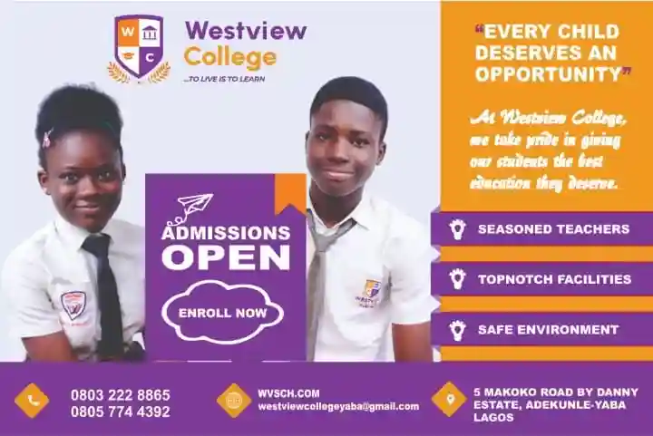 Westview School - Nursery And Primary in Yaba, Lagos State